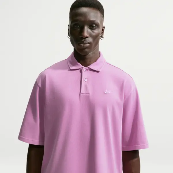 Nike Sportswear Club Jersey Polo - Purple