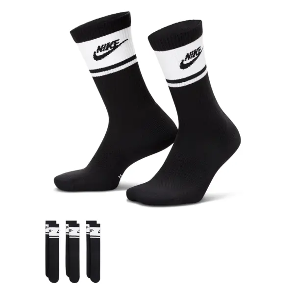 Nike Everyday Elevated Crew Socks - Black