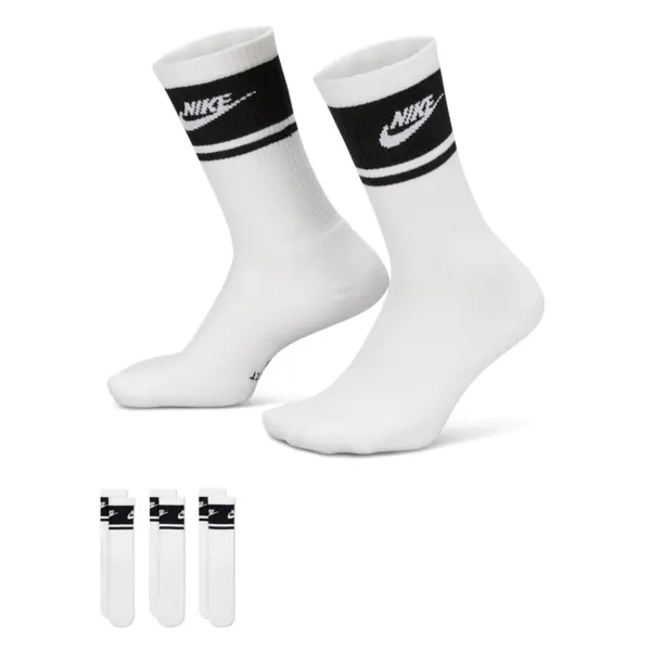 Nike Everyday Elevated Crew Socks - White