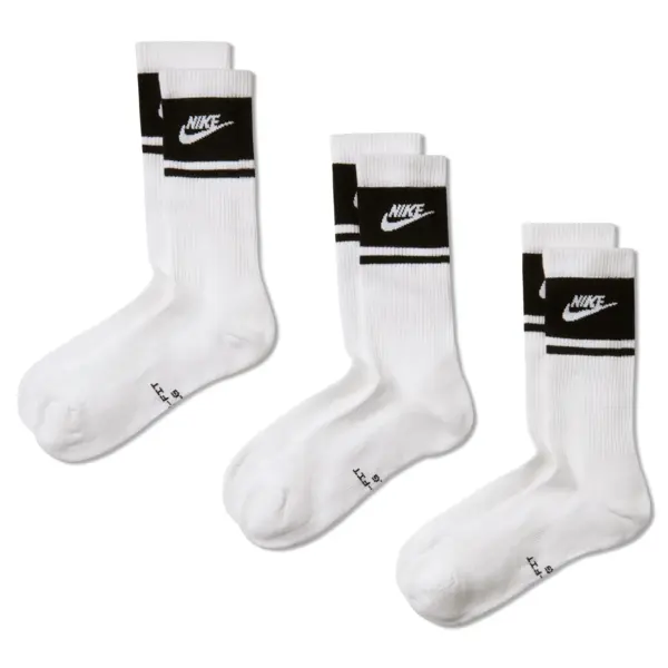 Nike Everyday Elevated Crew Socks - White