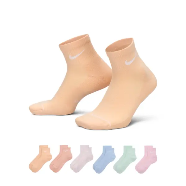 Nike Everyday Elevated Ankle Socks - Multicolor