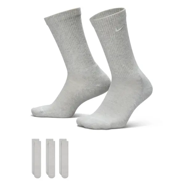 Nike Everyday Elevated Crew Socks 3 Pairs - Multicolor