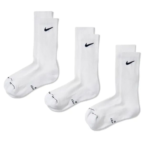 Nike Everyday Elevated Crew Socks - White