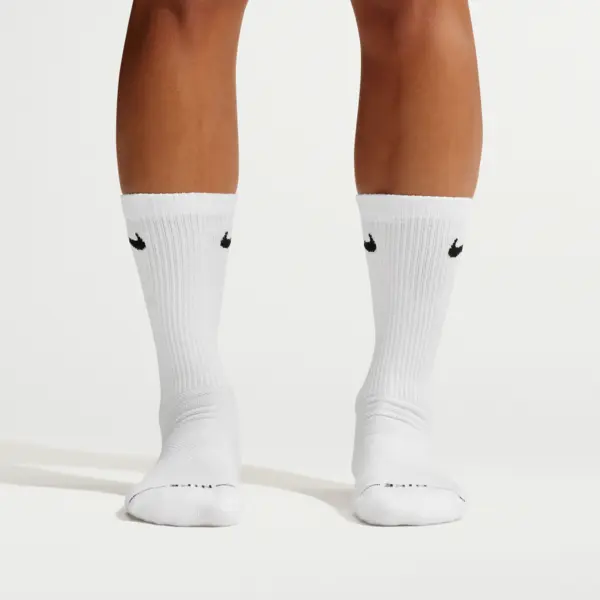 Nike Everyday Elevated Crew Socks - White