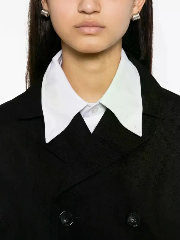 Sofie D'hoore Double-breasted Notch-lapel Coat