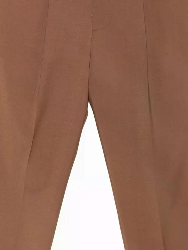 MICHAEL COAL Mc Frederick Pressed-crease Turn-up Trousers