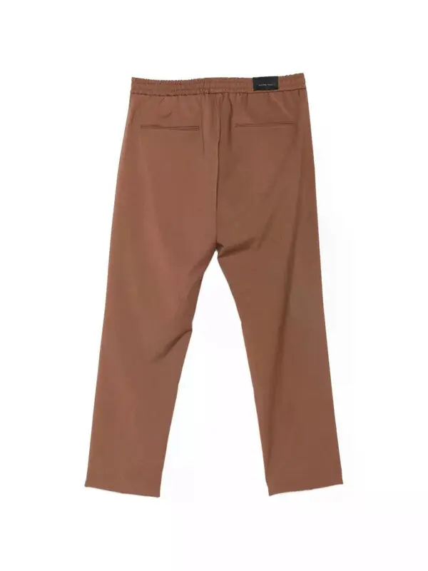 MICHAEL COAL Mc Adam Drawstring Trousers - Brown