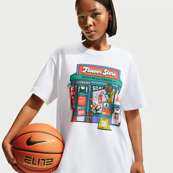 Nike Graphic Oversized T-shirt - White