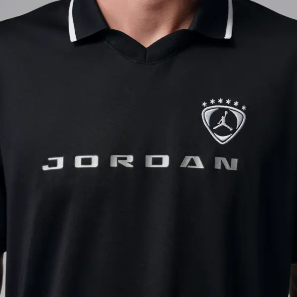 JORDAN Brooklyn Soccer Top - Black