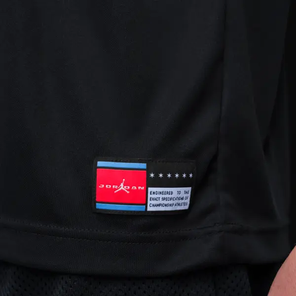 JORDAN Brooklyn Soccer Top - Black