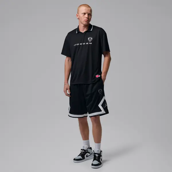 JORDAN Brooklyn Soccer Top - Black