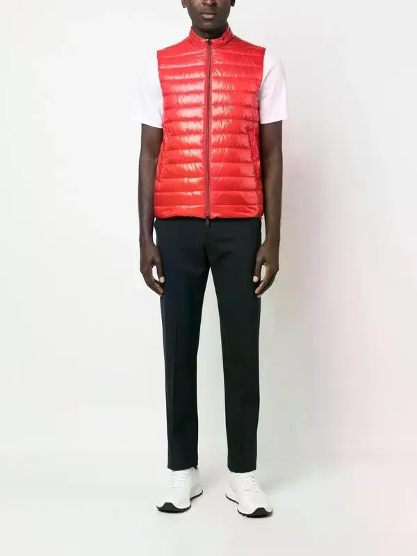 Herno Reversible Feather Down Waistcoat - Red