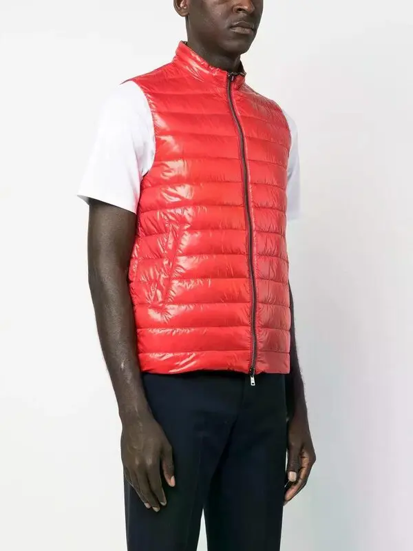 Herno Reversible Feather Down Waistcoat - Red