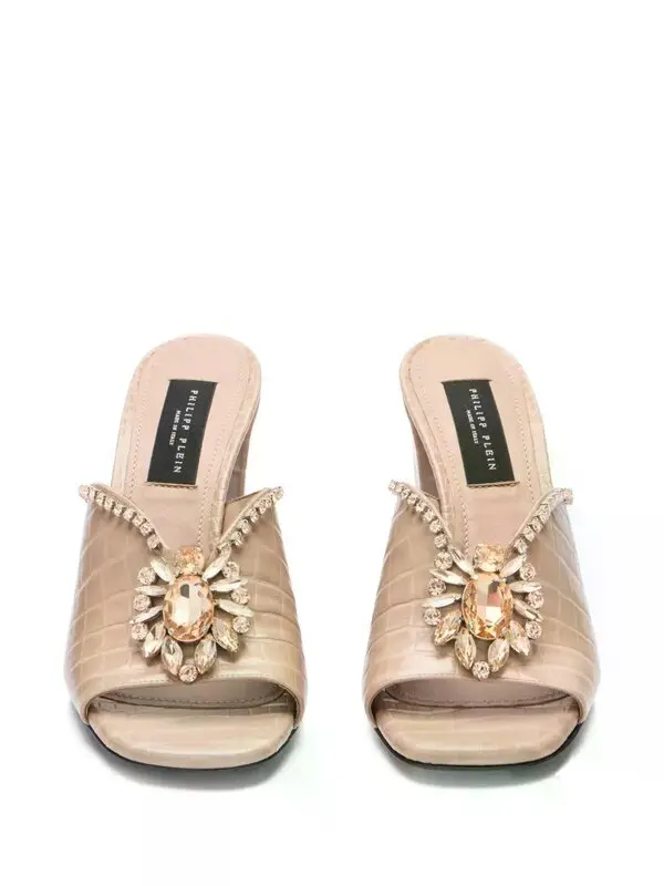 Philipp Plein Open-toe Embellished Sandals
