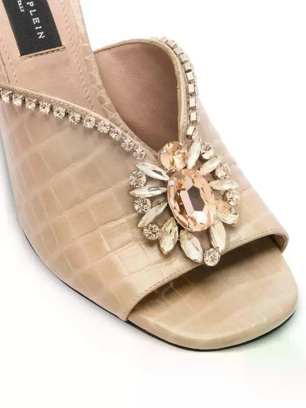 Philipp Plein Open-toe Embellished Sandals