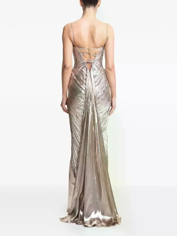 MARIA LUCIA HOHAN Mirren Spaghetti-strap Maxi Dress