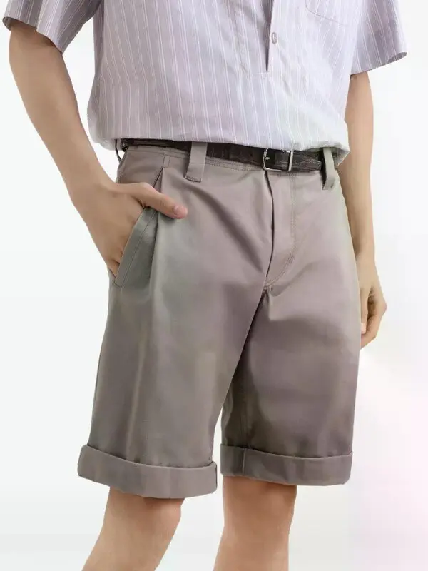 Dolce & Gabbana Topstitched Chino Shorts