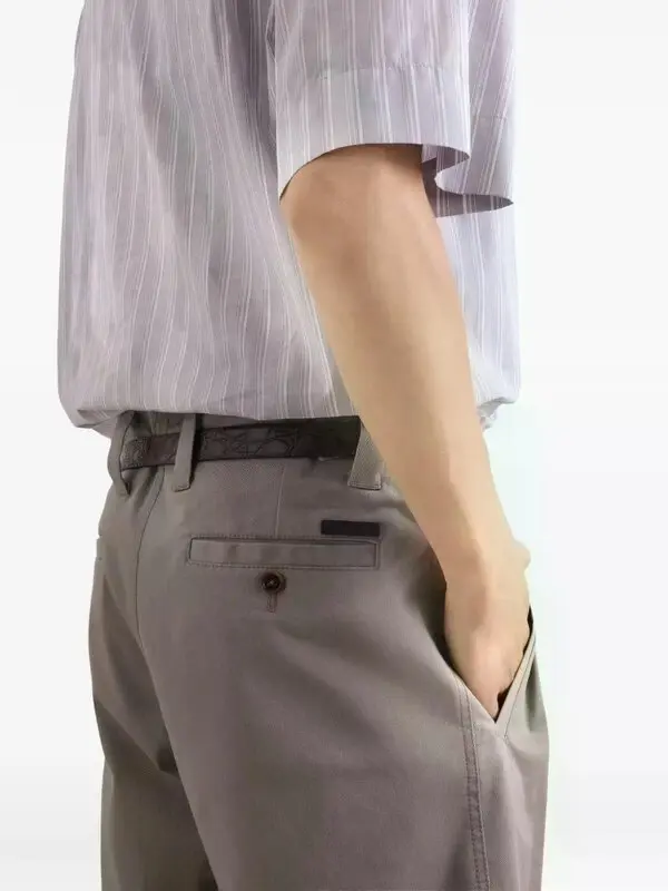 Dolce & Gabbana Topstitched Chino Shorts