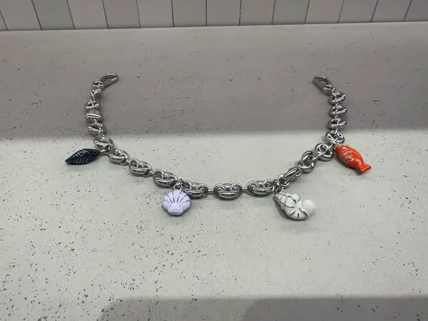 Loewe Donut Chain With Charms