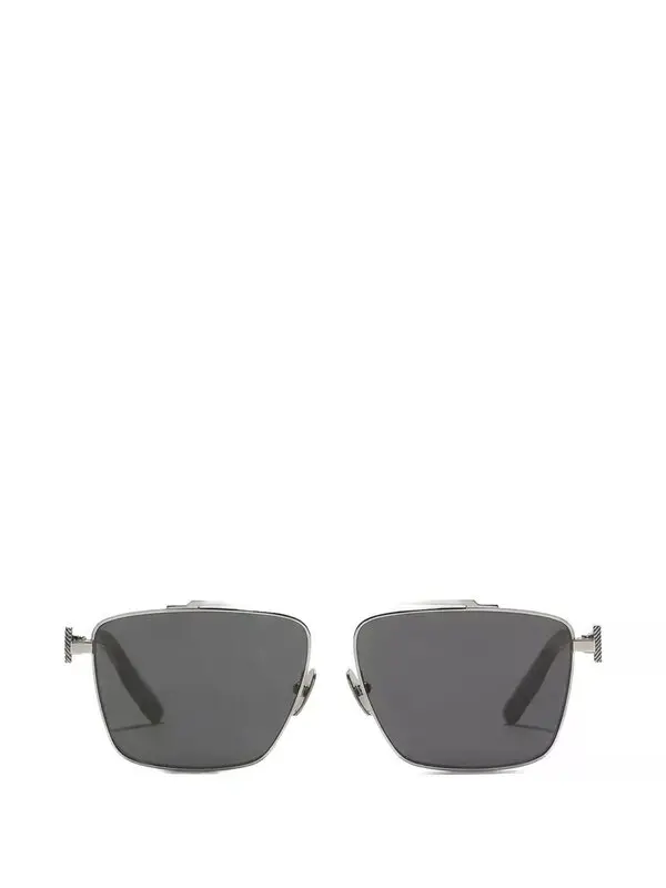 Dolce & Gabbana Metal Plaque Sunglasses - Silver