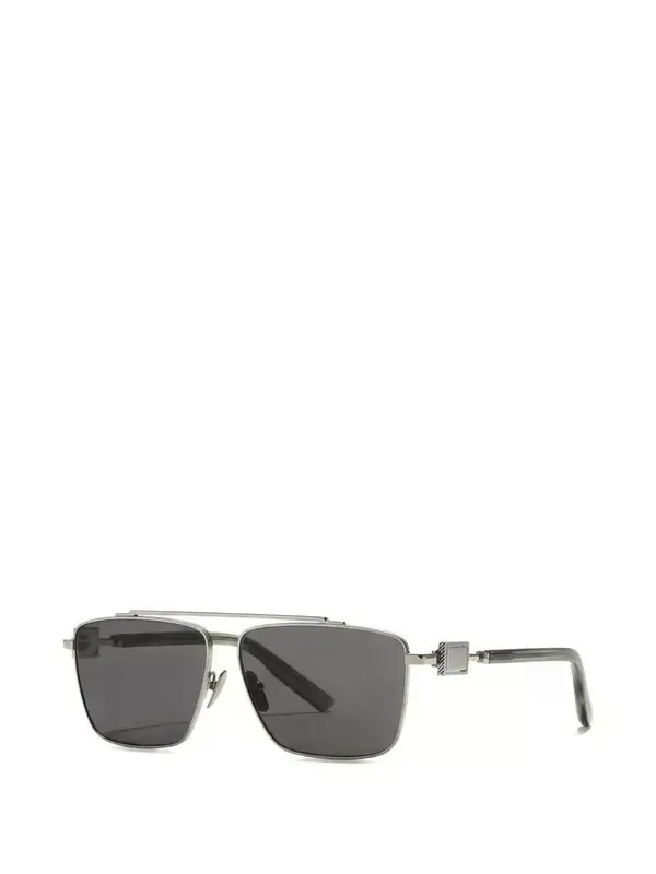Dolce & Gabbana Metal Plaque Sunglasses - Silver