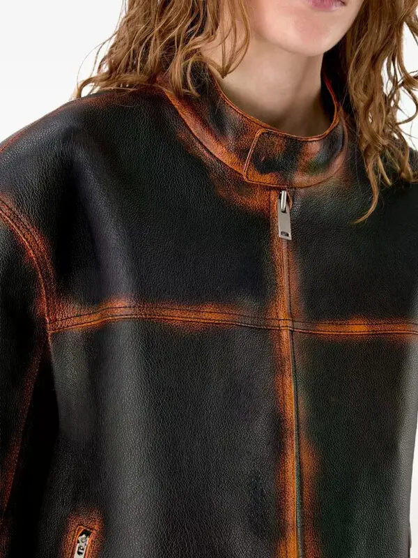 Camper Smooth Leather Jacket