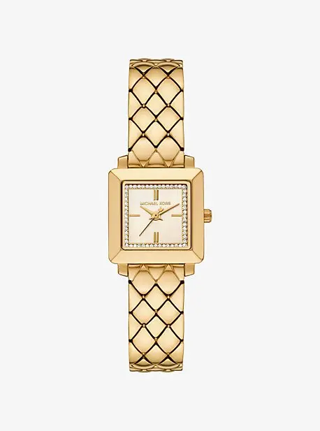 Michael Kors Petite Pavé Watch - Gold
