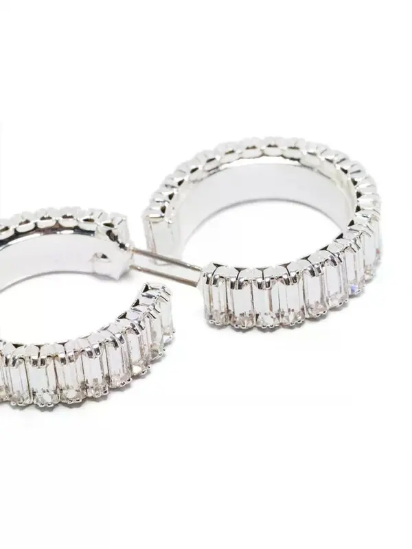 Magda Butrym Baguette Half-hoop Earrings