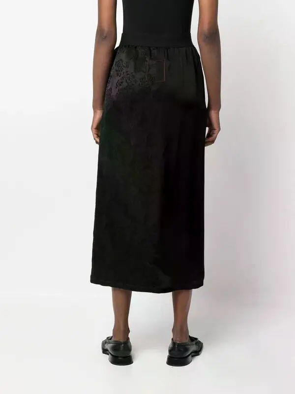 UMA WANG Jacquard Midi Skirt