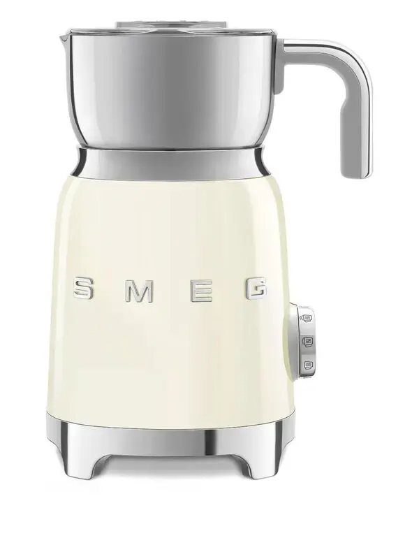SMEG Logo-lettering Electric Milk Frother - Neutrals
