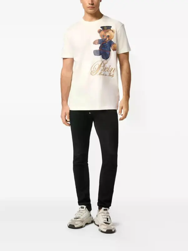 Philipp Plein Teddy Bear-print Cotton T-shirt