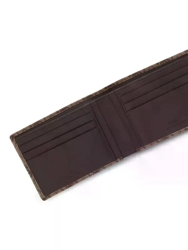Guess Monogram-print Logo-plaque Wallet