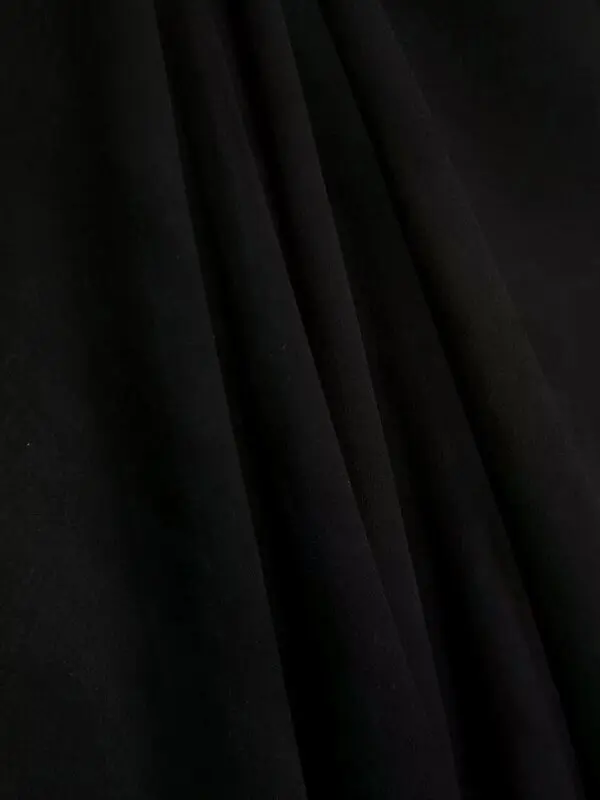 Max Mara Embroidered Logo Silk Scarf