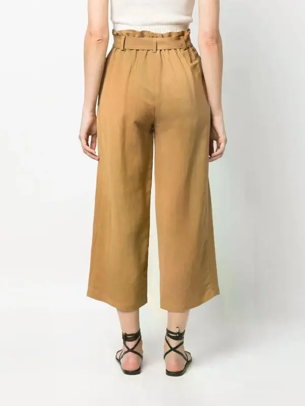 Pinko Belted Pleated Trousers