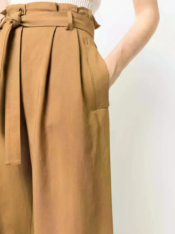 Pinko Belted Pleated Trousers