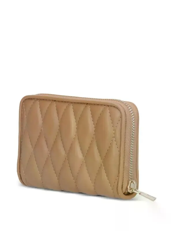 Guess Quilted Logo-plaque Wallet