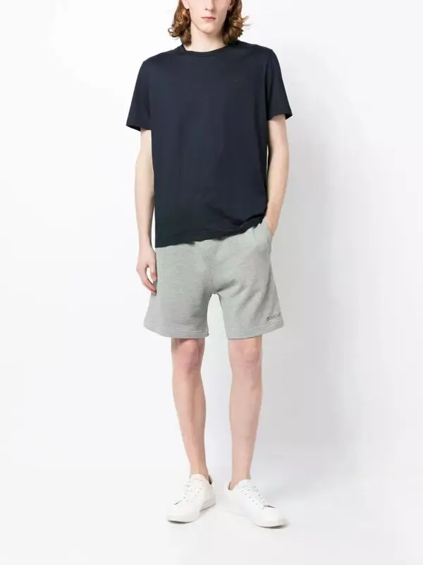 DONDUP Round-neck Cotton T-shirt - Blue