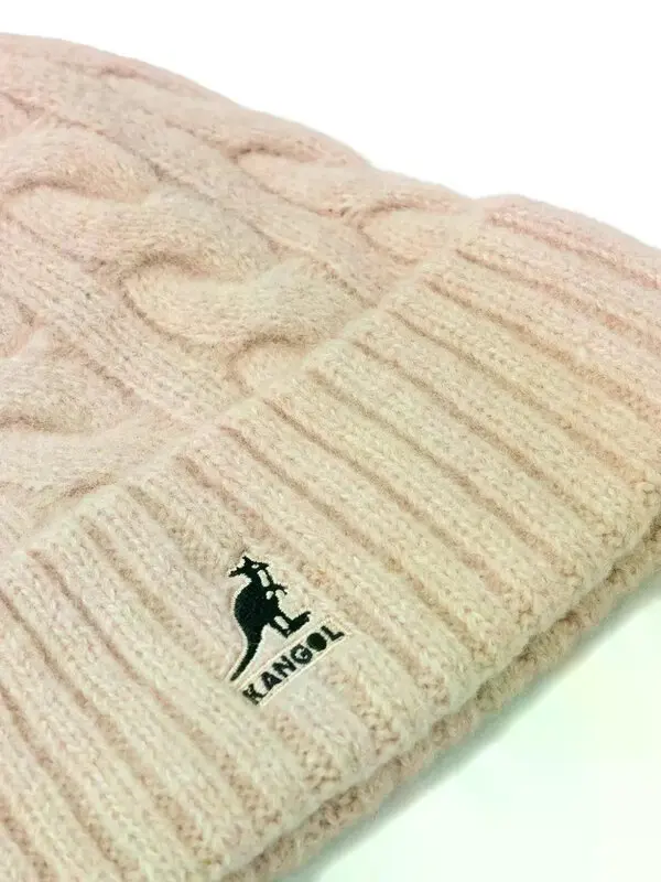 KANGOL Cable-knit Beanie Hat