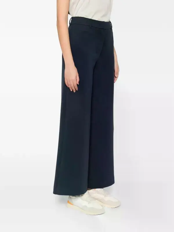 Max Mara Belt-loops Wide Leg Trousers