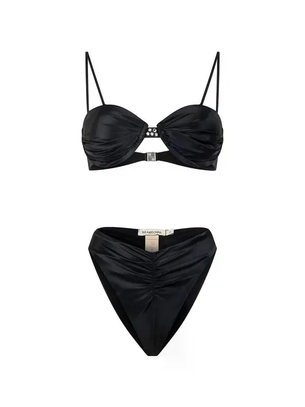 PARAMIDONNA Crystal-embellished Bikini - Black