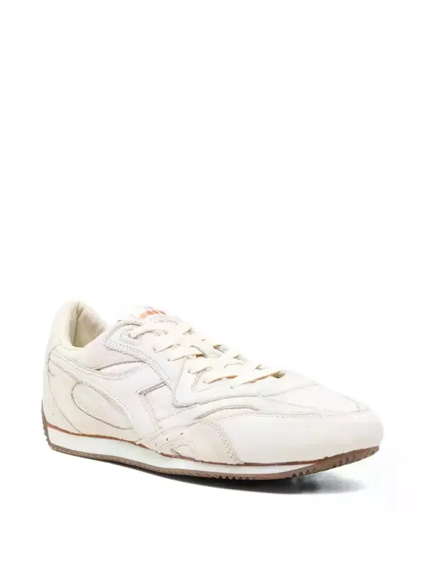 DIADORA Panelled Leather Sneakers