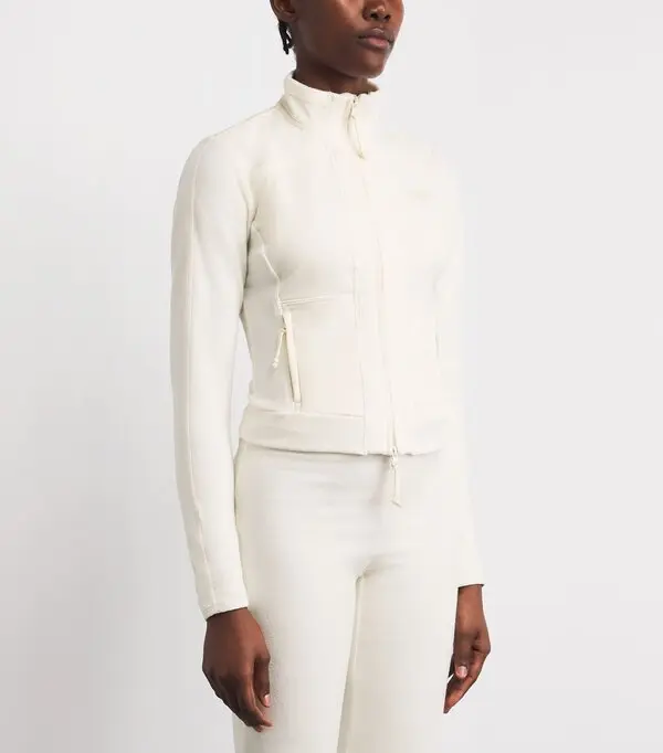 SKIMS Fleece Lounge Fitted Jacket