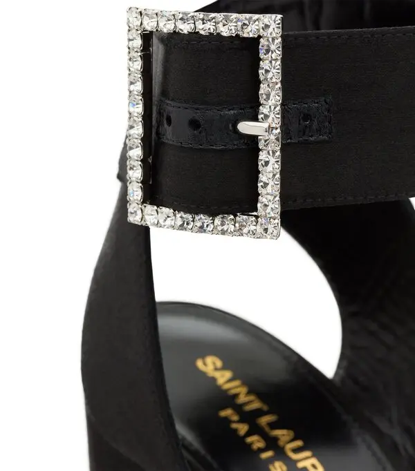 Saint Laurent Bianca 125 Platform Sandals