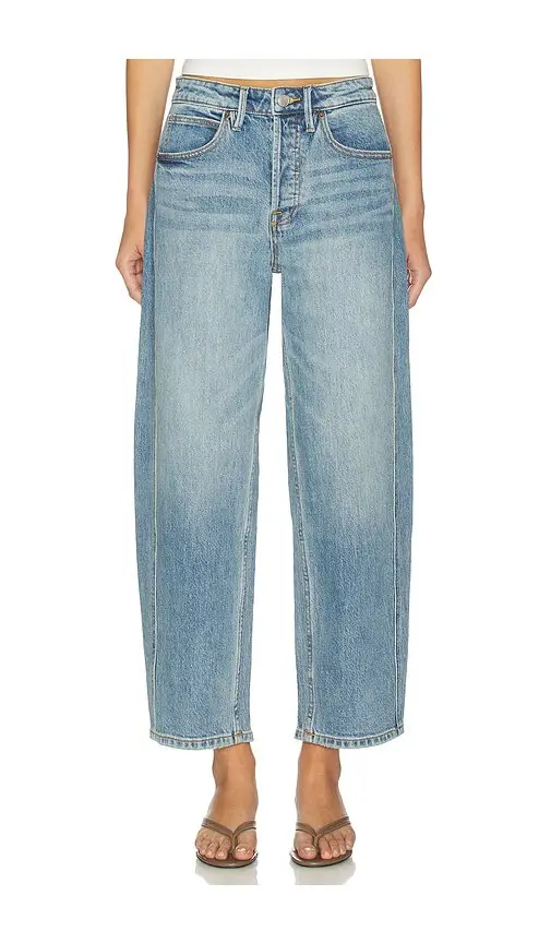 Good American Vintage Barrel Ankle Jeans - Indigo
