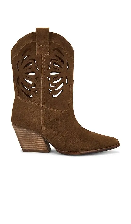 Seychelles Go West Boot In Brown - Brown Suede