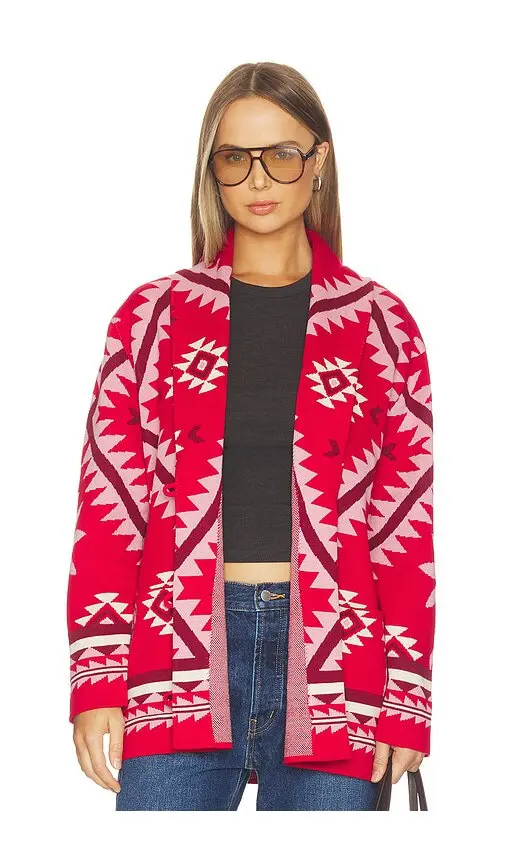 HAYLEY MENZIES Sundance Cardigan - Red