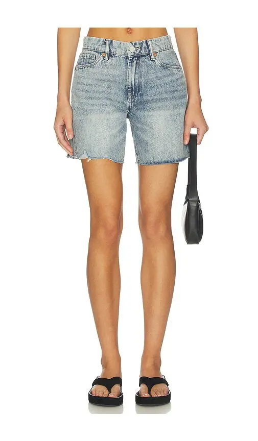 Blanknyc Knee Length Denim Shorts - Love Fest