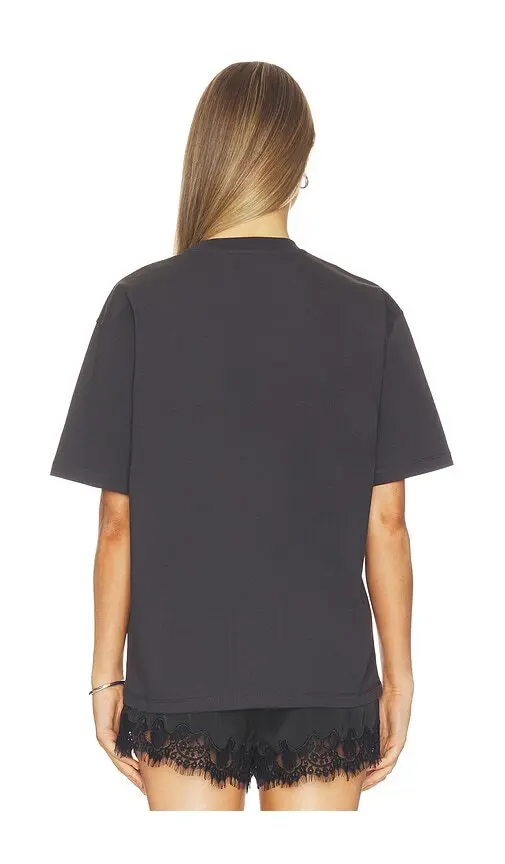 GANNI Heavy Cotton Jersey Relaxed Fit T-shirt
