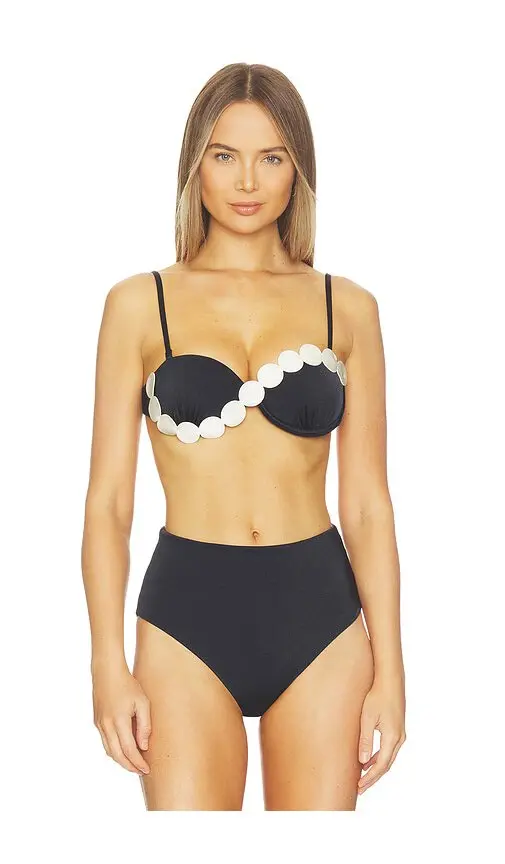 ANCORA Corfu Bikini Top - Black