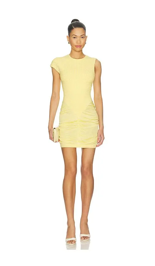 ET OCHS Ingrid Knit Mini Dress - Butter